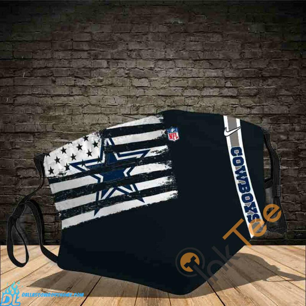 Dallas Cowboys Face Mask No3 - Dallas Cowboys Home