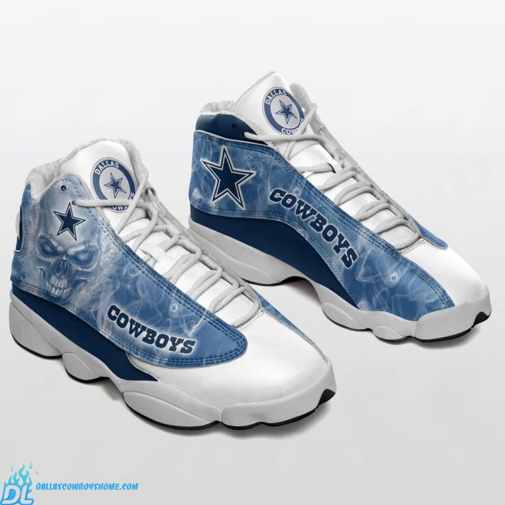 Dallas Cowboys Custom Air Jordan Shoes - Dallas Cowboys Home