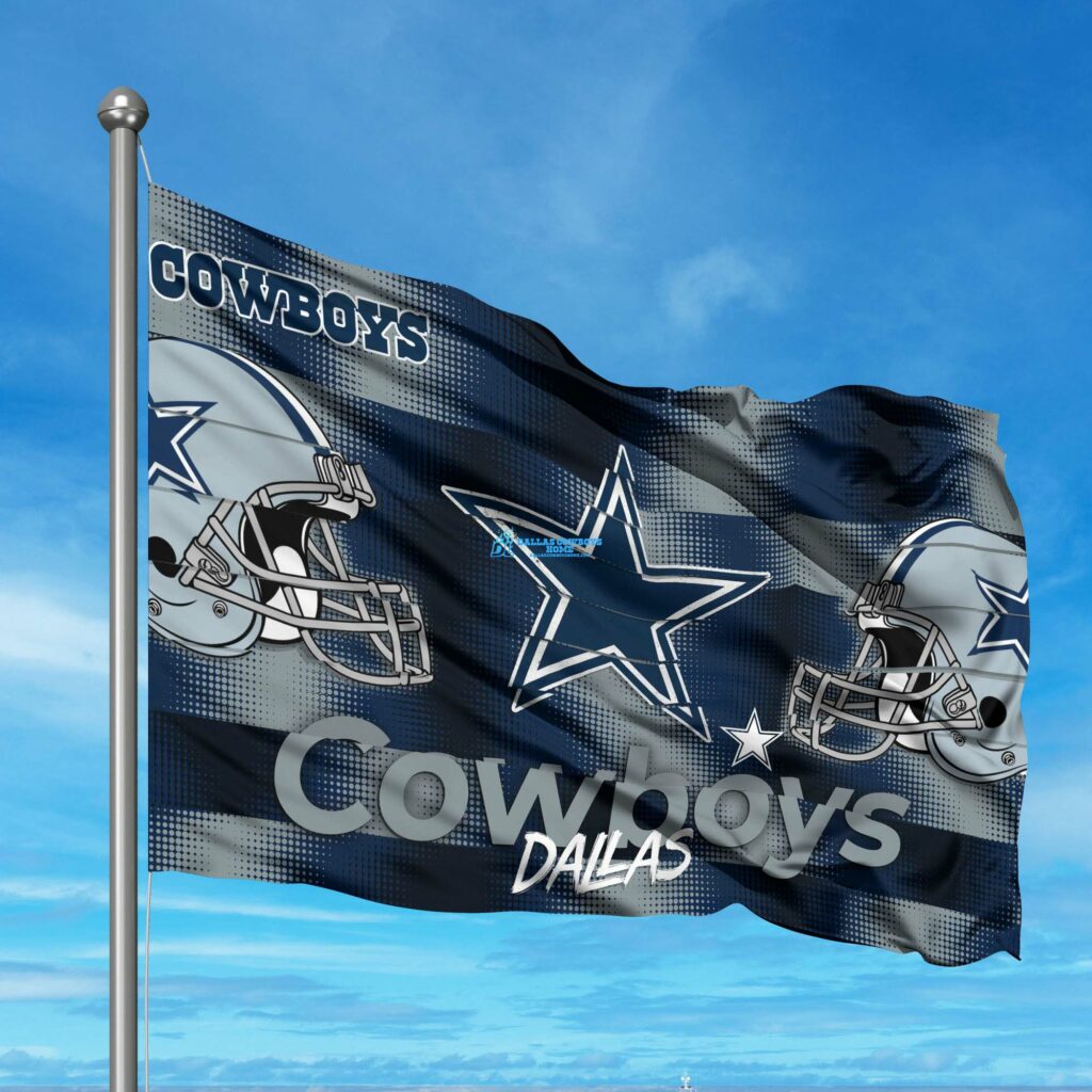 Dallas Cowboys Flag Custom 3D Print Full - Dallas Cowboys Home