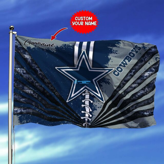 Dallas Cowboys Flag Runner - Dallas Cowboys Home